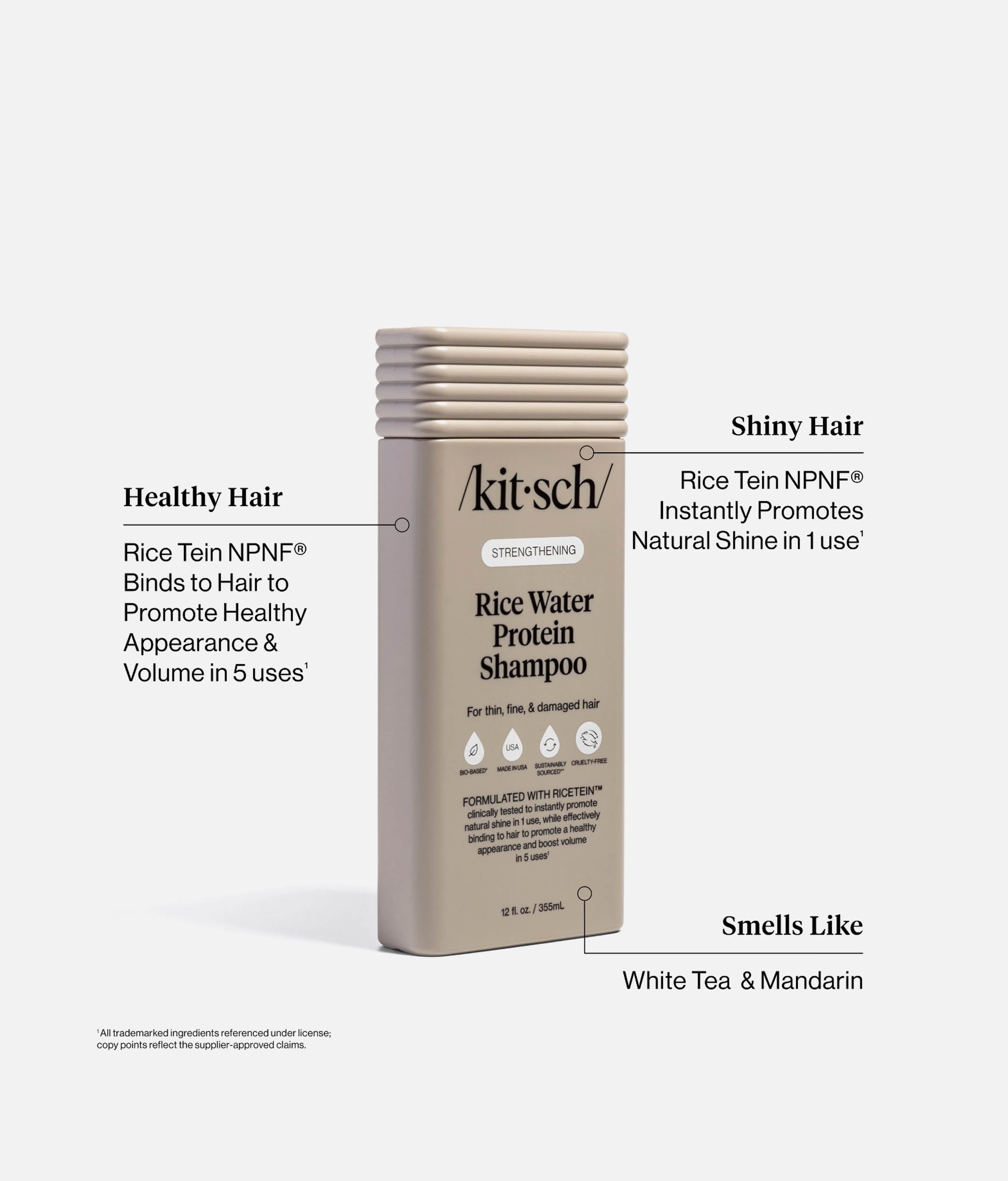 KITSCH Rice Water Shampoo for Thin, Color-Safe Hair – So Danca