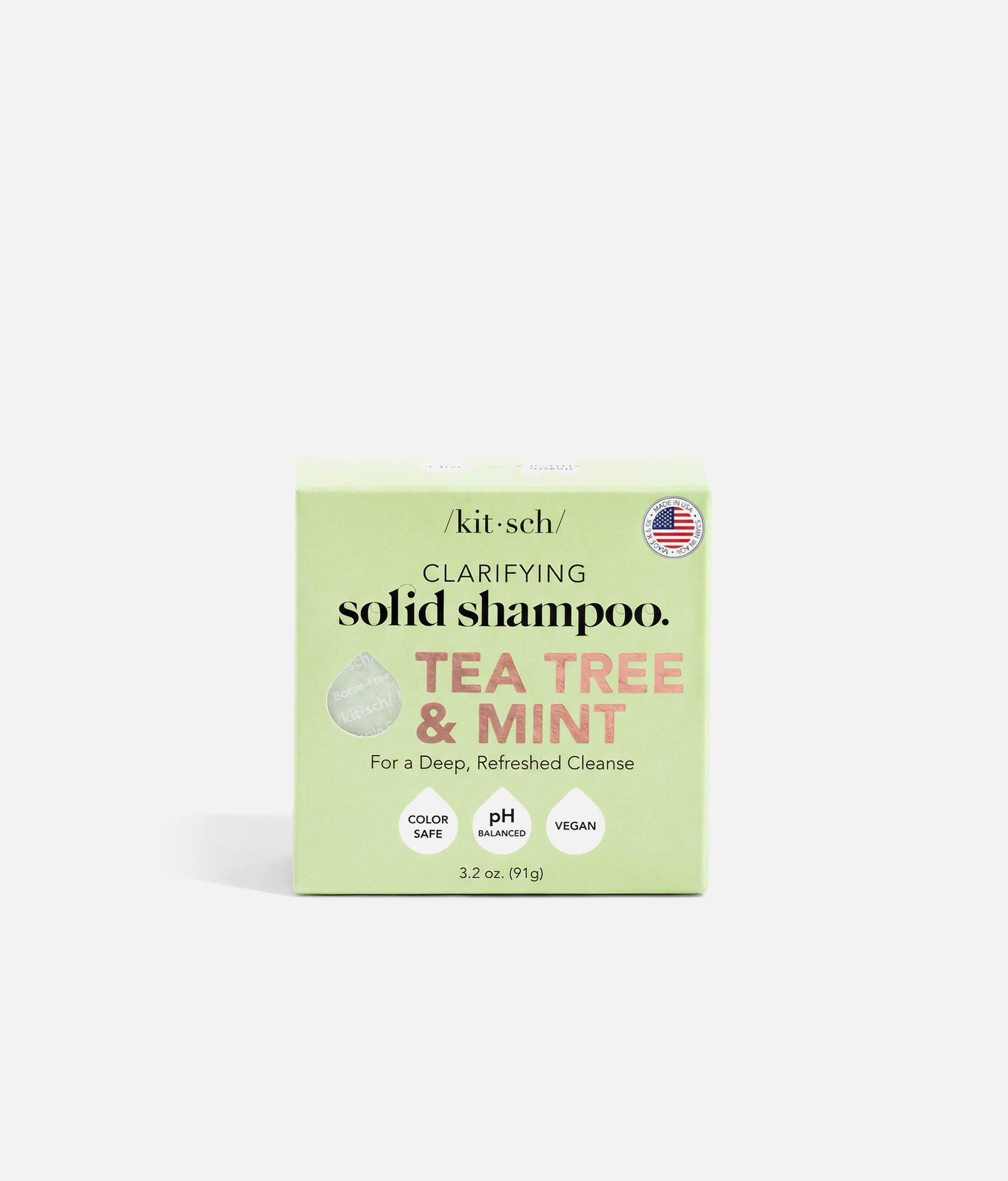 KITSCH Shampoo Bar | Clarifying Tea Tree & Mint for Dancers – So Danca