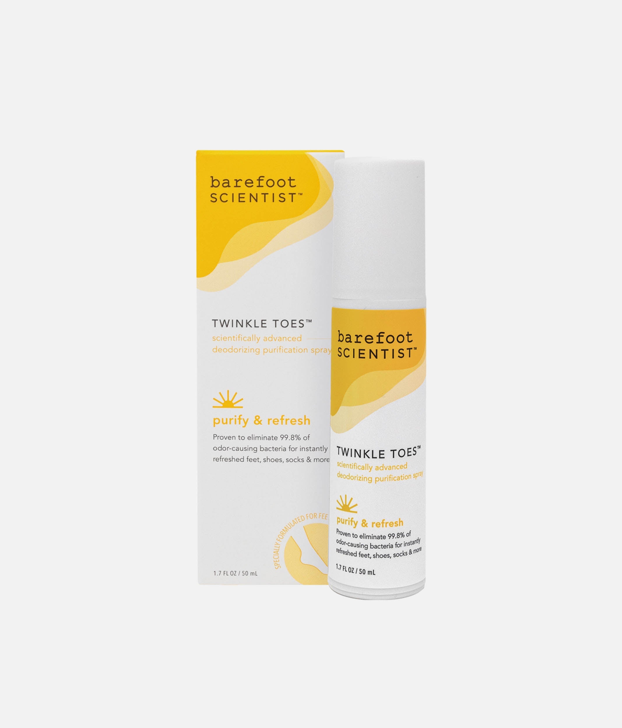 BAREFOOT SCIENTIST Odor-Eliminating Spray | Fresh Feet for Dancers – So ...
